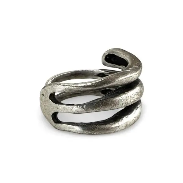 BY VIRGO Orvian Antique Ring - Silver