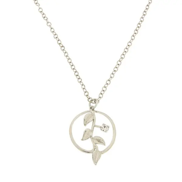ROSASPINA FIRENZE Foliage Necklace - Silver