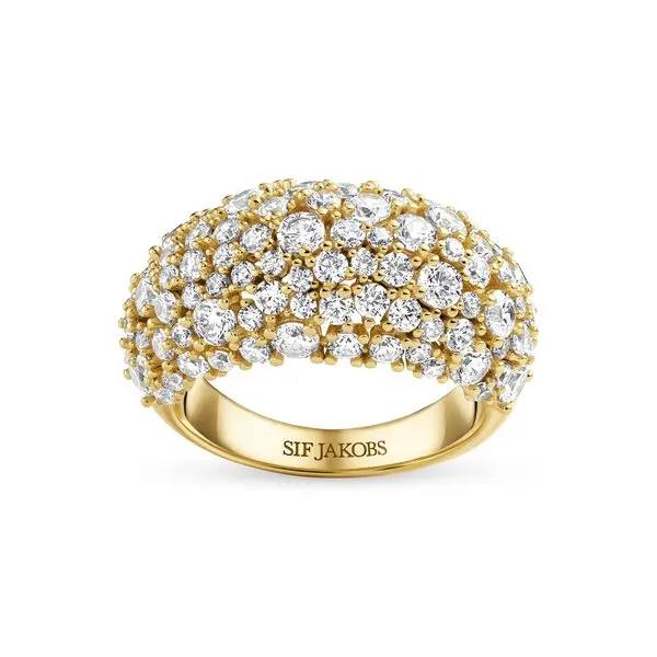 SIF JAKOBS JEWELLERY Cristallo Grande Ring - Gold