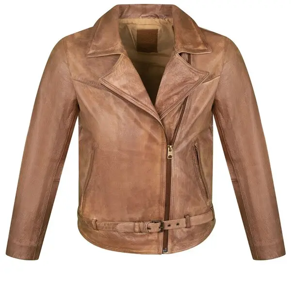 ZASTASTUDIO Leather Biker Jacket