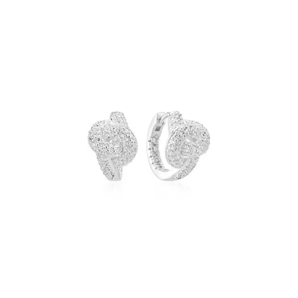 SIF JAKOBS JEWELLERY Imperia Creolo Earrings - Silver
