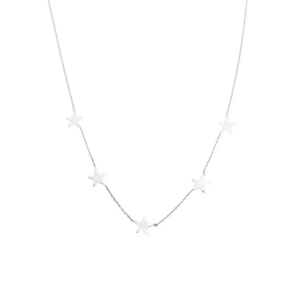 SPERO LONDON Star Sterling Necklace - Silver