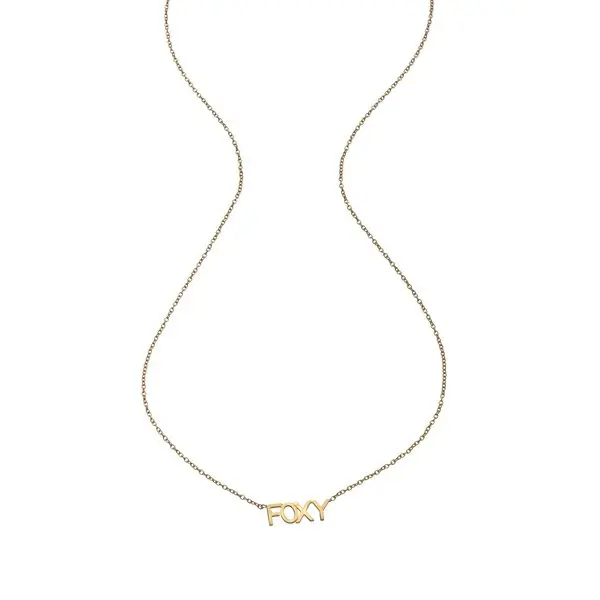 HEATHER HAWKINS 14k Yellow 'foxy' Necklace - Gold