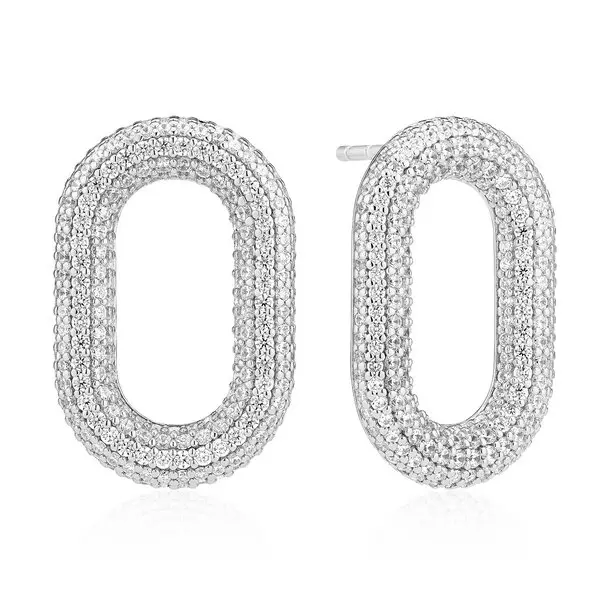 SIF JAKOBS JEWELLERY Capri Earrings - Silver