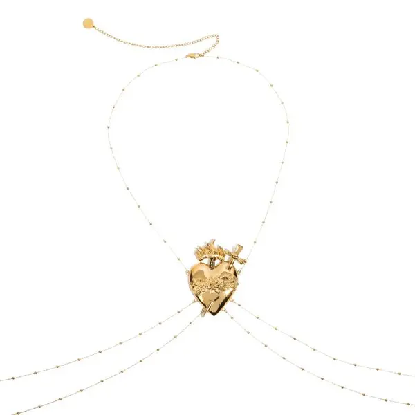 ACQUA PURA Corazon’ Body Chain - Gold