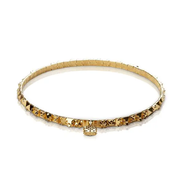 KASUN LONDON Lost Pilgrim Choker Necklace - Gold