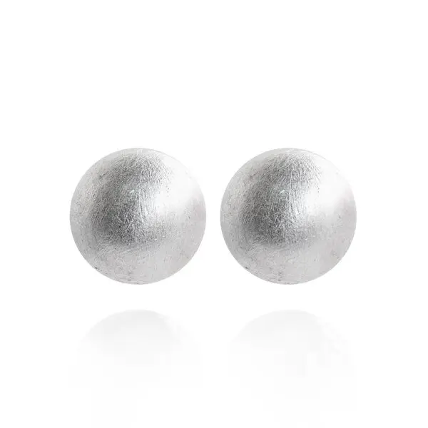 SAULE LABEL Gaia Glam Midi Earrings - Silver