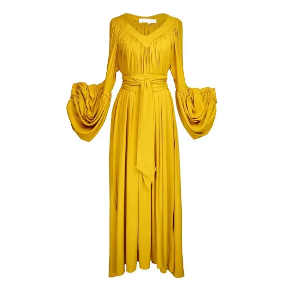 JENNAFER GRACE Saffron Stardust Dress