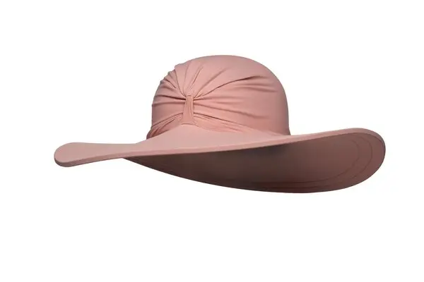 KALANI SUNWEAR Bahamas Wide Brim Sun Hat - Pink