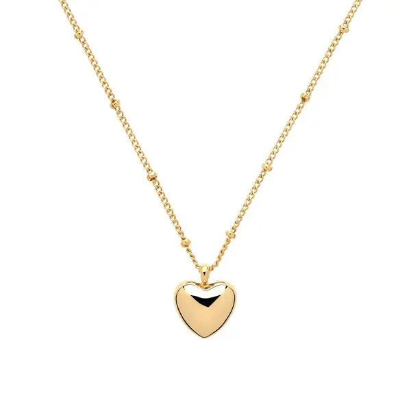 EMMA HOLLAND JEWELLERY Heart Pendant Necklace - Gold