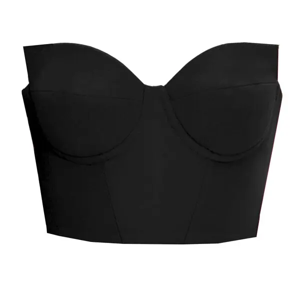 ANGELIKA JOZEFCZYK Sanremo Corset Top - Black
