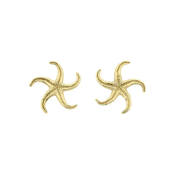 ZOË & MORGAN Starfish Earrings - Gold
