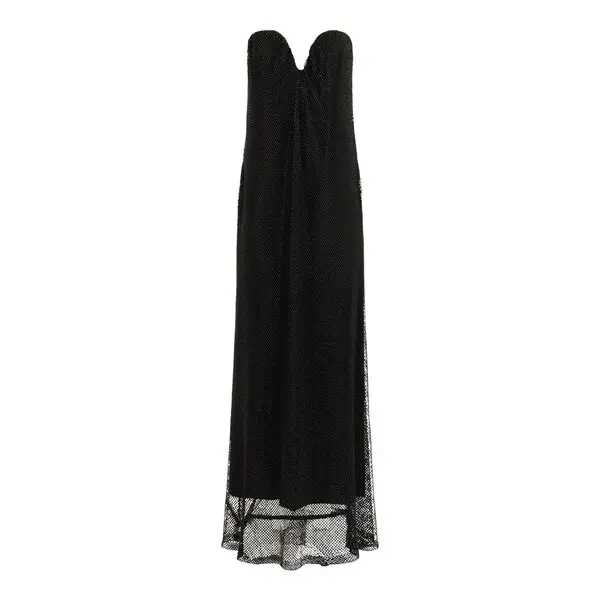 CAVANAGH BAKER Crystal Strapless Gown With Hidden Corset