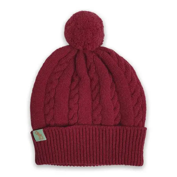 OTTO & SPIKE Cable Spanish Beanie - Red