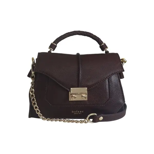 BELSAC Flore Leather Shoulder Bag