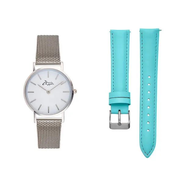 BERMUDA WATCH COMPANY Metanoia Interchangeable Watch - Blue/gray