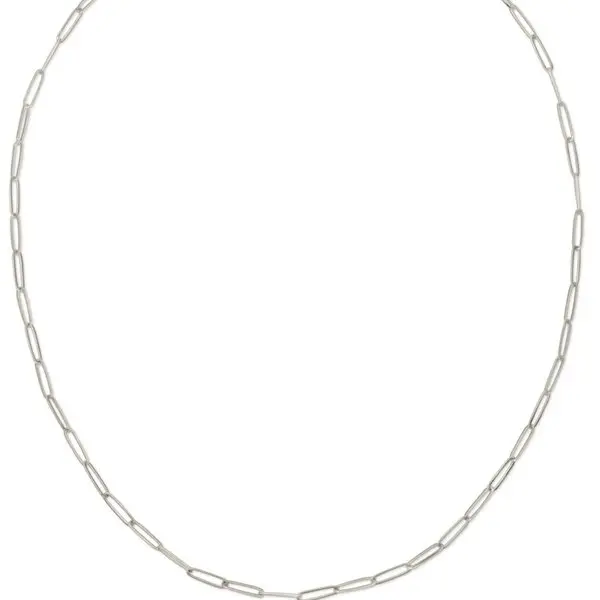 Maya Brenner Designs Element Long Link Chain In 14k Gold - White