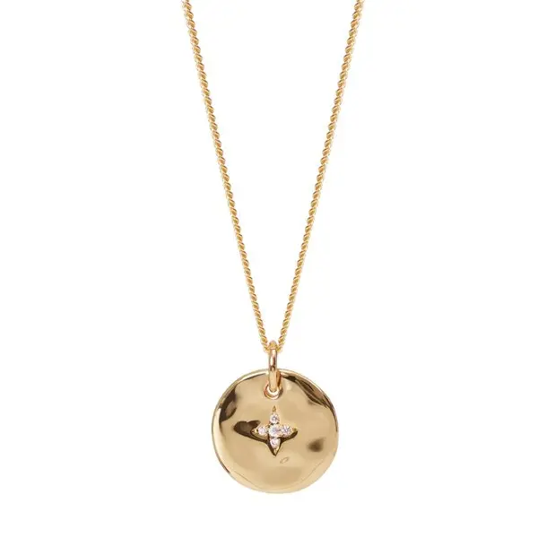 MURU October Birthstone Necklace - Gold