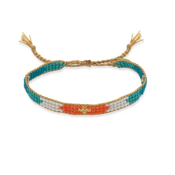MILOU JEWELRY Mia Beaded Bracelet - Yellow