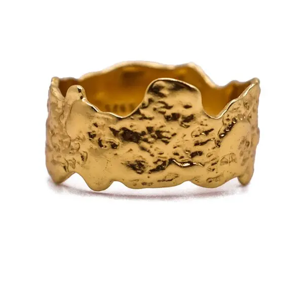 AARIA LONDON Lava Ring - Gold
