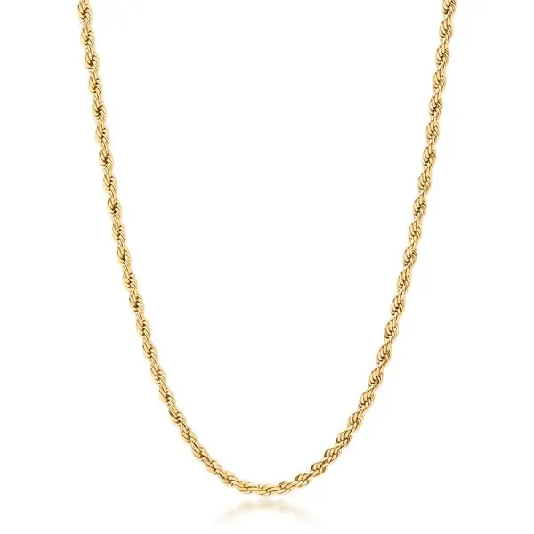 NIALAYA JEWELRY Rope Chain With Plating - Gold