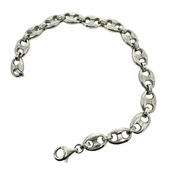 TG-JEWELLERY BY TAMARA GERVASIO Anchor Link Bracelet – Sterling - Silver