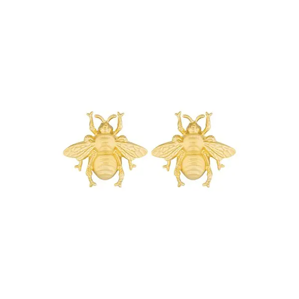 STEPHANIE BROWNE AUSTRALIA Busy Bee Earrings - Gold