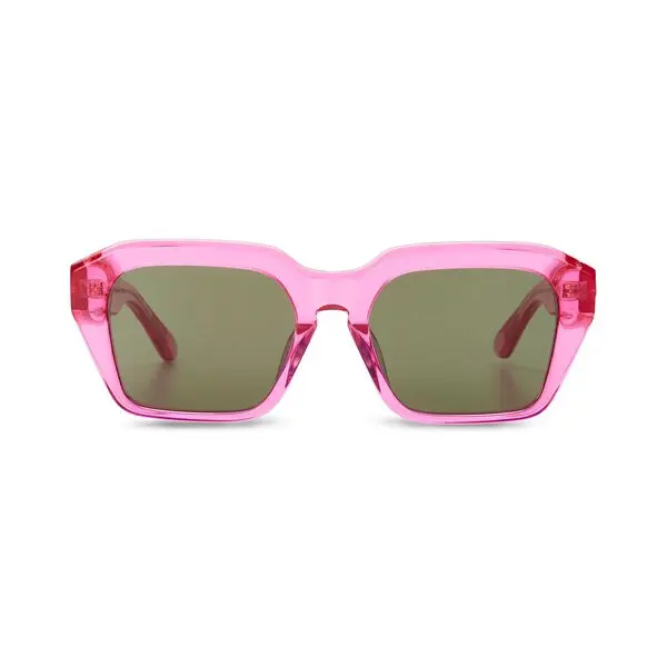 THE AVANTGUARD Wildflower Viva Magenta Square Sunglasses - Pink