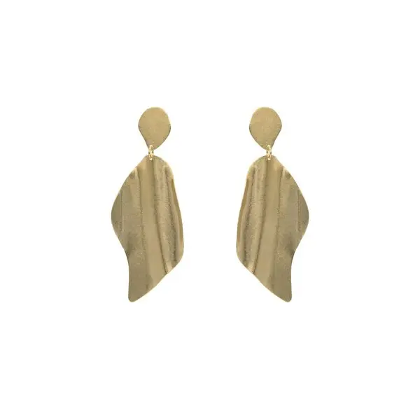 MARCIA MORAN Zenovia Drop Earrings - Gold