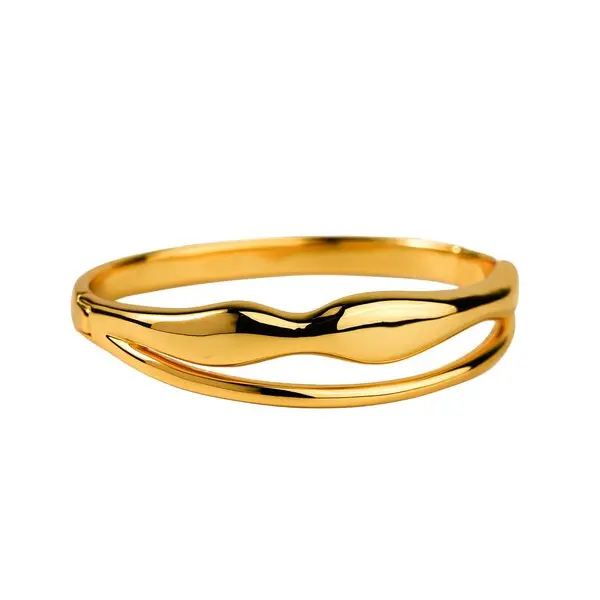 ZYNNIA COLLECTIVE Flow Cuff - Gold