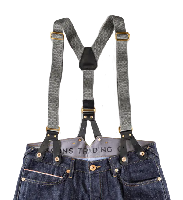 &SONS TRADING CO Cotton And Leather Braces