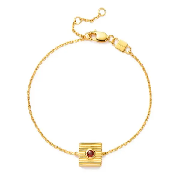KOUREE Braver Than You Think Charm Bracelet - Gold