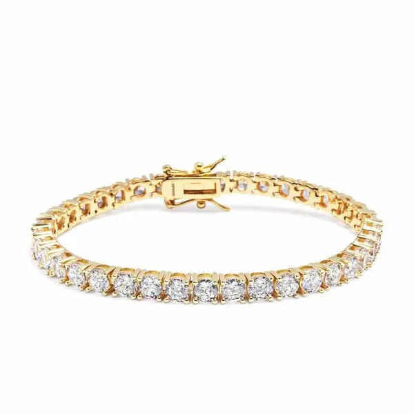 NIALAYA JEWELRY Tennis Bracelet - Gold