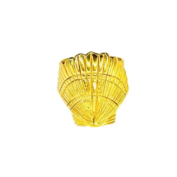 LEXI JEWELRY Scallop Shell Ariel Ring - Gold
