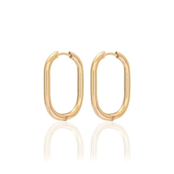 A WEATHERED PENNY Asha Hoops - Gold