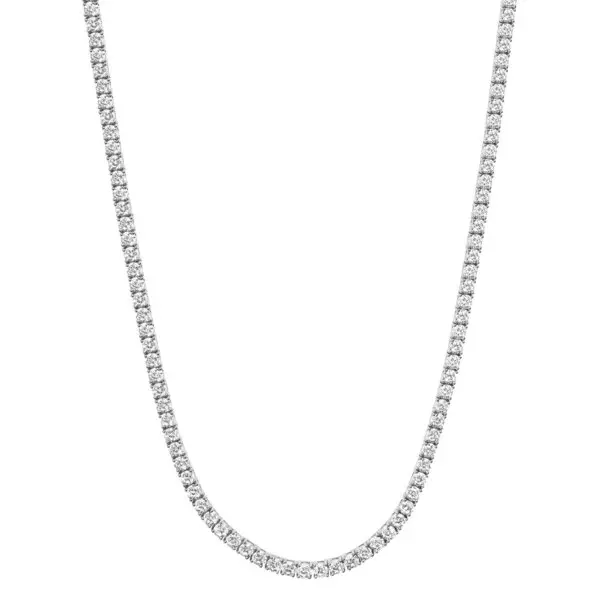 NIALAYA JEWELRY Tennis Choker - Silver
