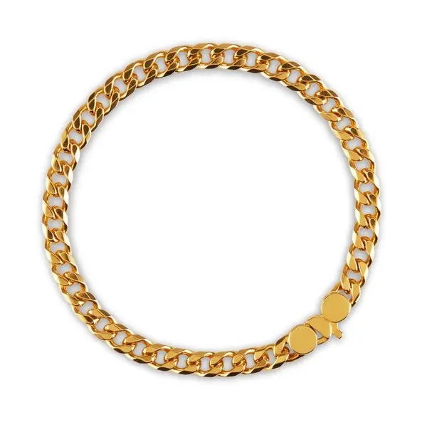 KASUN LONDON Iron Maiden 5mm Bracelet - Gold