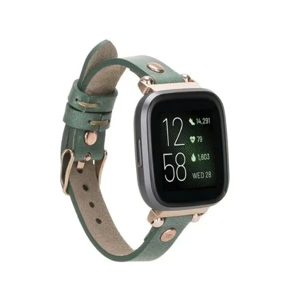 LEATHERE Apple Watch Leather Band - Green
