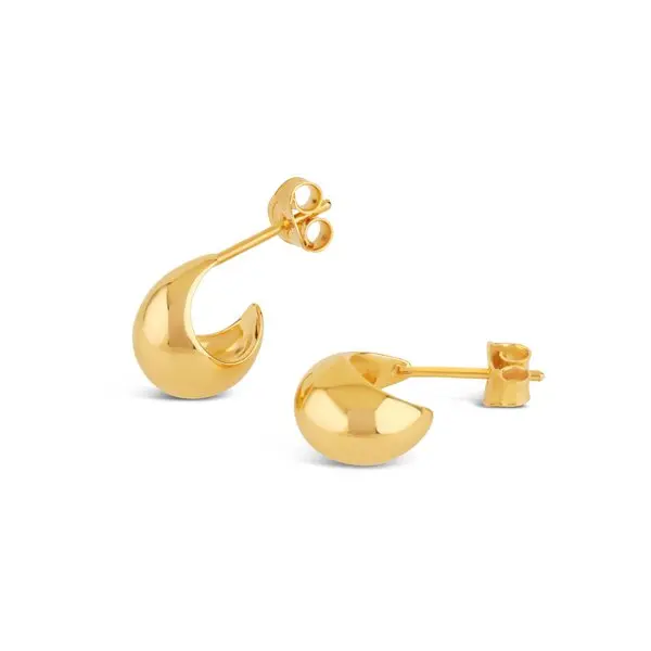 DINNY HALL Scoop Mini Hoop Earrings - Gold