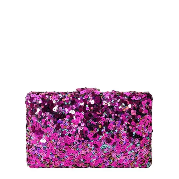 SIMITRI Radiant Rani Kitsch Clutch - Pink