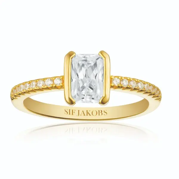 SIF JAKOBS JEWELLERY Roccanova Piccolo Ring - Silver/gold