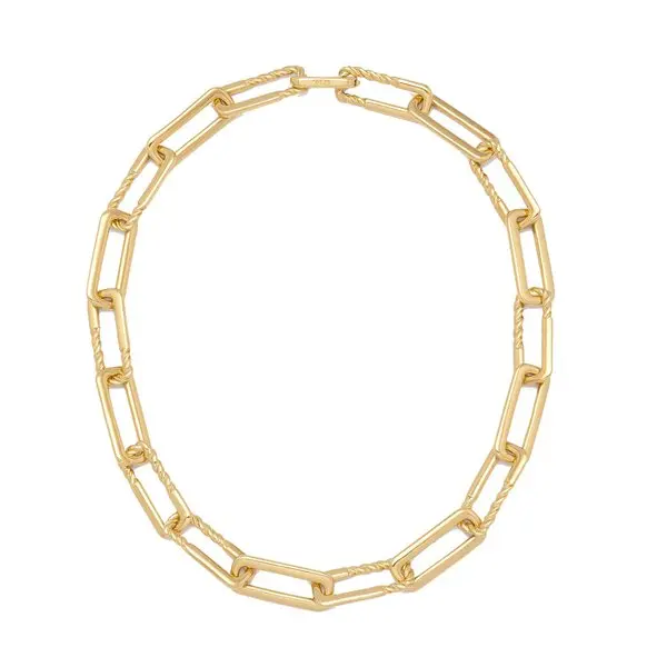POTOSKA Oto Maxi Rope Chain Necklace - Gold