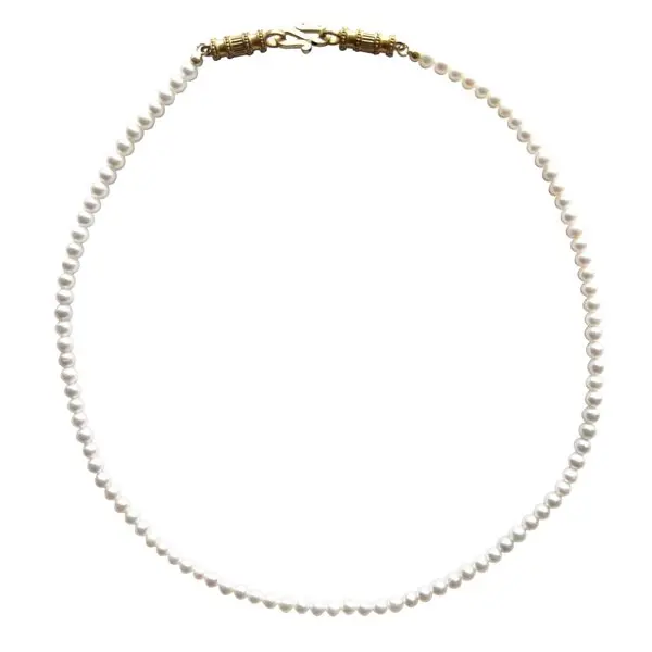 UNLEASH CPH Pearl Choker - White/gold