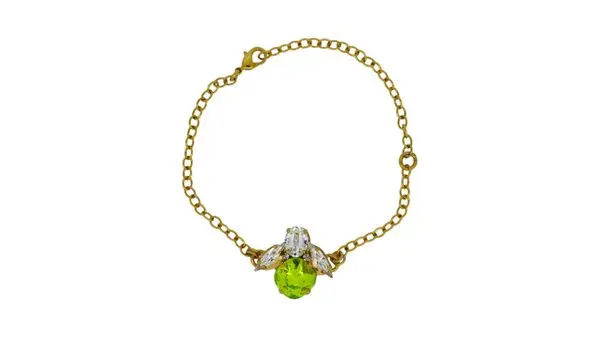 VICKISARGE The Bee Bracelet - Green
