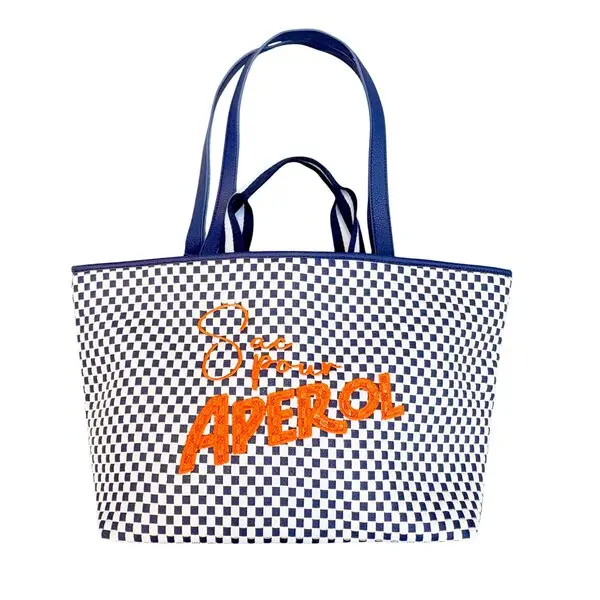 LILLY LOVES Chequered Shoulder Bag - Blue