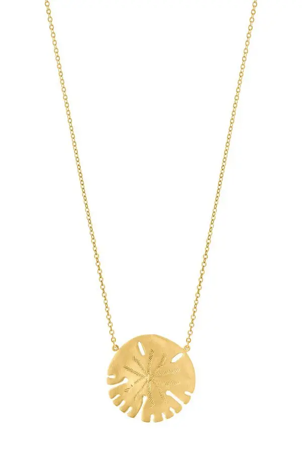 SOPHIE SIMONE DESIGNS Small Ibiza Pendant Necklace - Gold