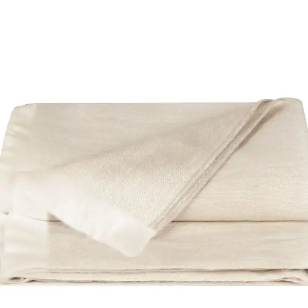ALPACA LOCA Neutrals Plaid/throw Alpaca Wool - Beige