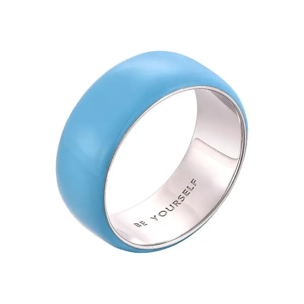 PINNOLE Celeste Thick Ring - Blue