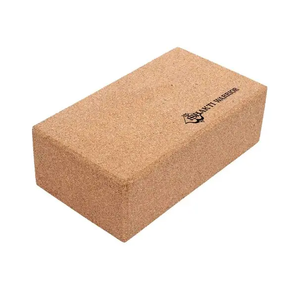 SHAKTI WARRIOR Surya Cork Yoga Block