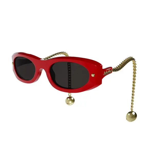 SABATINO Guerrilla Frames With Pendant - Red